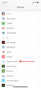 Using AirPort Utility to collect RSSI - Wi-Fi Vitae