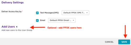 Extreme Private-PSK (PPSK) - Wi-Fi Vitae