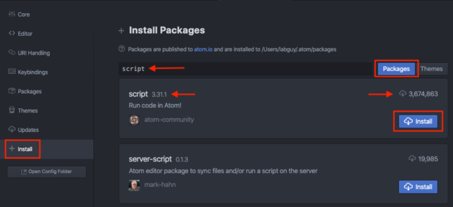 How to customize ATOM for Python Development - Wi-Fi Vitae