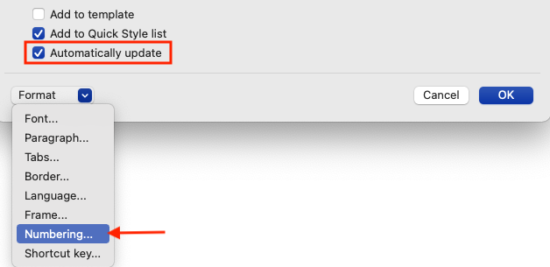 Adding Multilevel Numbers to Headings in Word - Wi-Fi Vitae