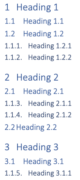 Adding Multilevel Numbers to Headings in Word - Wi-Fi Vitae